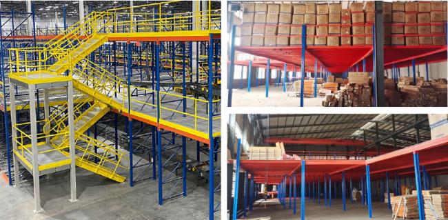 Steel Structure Garret Mezzanine Floor Platform