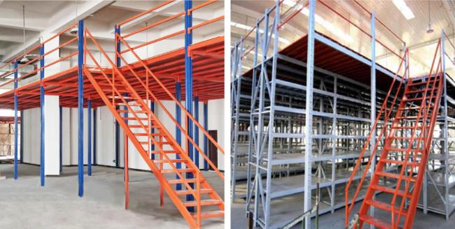 Steel Structure Garret Mezzanine Floor Platform