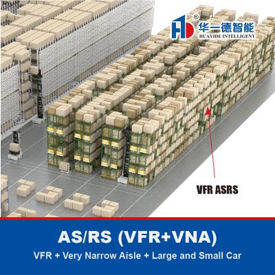 China AS/RS (VFR+VNA+Q1P),VFR+Very Narrow Aisle+ Large and Small Car ,Very Narrow Aisle Fork-type Autonomous Mobile Robot for Warehouse Pallet Stacking And Handling for sale