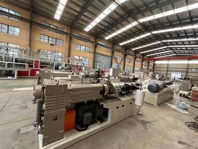 中国 80 / 173出力600kg/Hが付いている円錐対ねじポリ塩化ビニールの管の放出ライン 販売のため