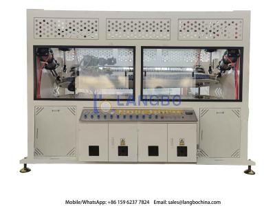 Chine Ligne d'extrusion de précision à haute puissance, longue durée de vie pour tuyaux à double cavité en PVC à vendre