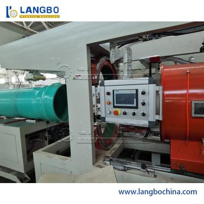 중국 플라스틱 기계 PVC 물 파이프 제조 기계 자동 제어 시스템과 파이프 extruder 판매용