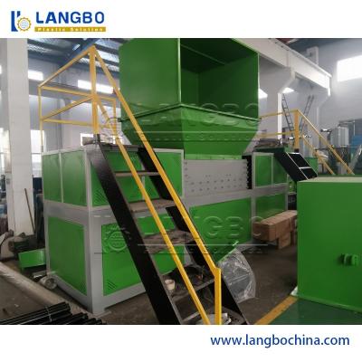 China Industrial Plastic Pallet Pet Bottles Shredder Machine for Waste Tire Wood Pallet Rubber Recycling for sale