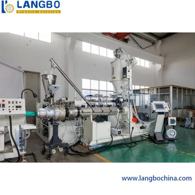 PVC Pipe Extrusion Line Component View