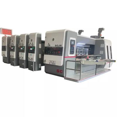 China High Speed Corrugated Carton Flexo Printing Machine for sale