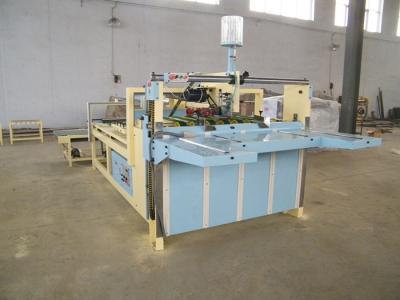 Cina Dimensioni di lavoro massima a macchina elettrica di Gluer della cartella del cartone del sistema di controllo 2800 x 1515 millimetri in vendita