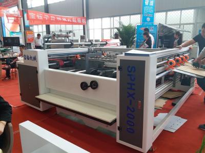 Cina Cartella Gluer della scatola a macchina/cartone semiautomatico che piega incollando macchina in vendita