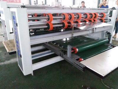 Cina Stampa a macchina di Flexo della scatola dei pezzi di Gluer della cartella ondulata del cartone doppia in vendita