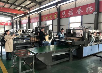 Cina Professionista che fa la macchina ondulata di Asemmbling della taglierina della macchina/cartone di Asemmbler della divisione del cartone in vendita