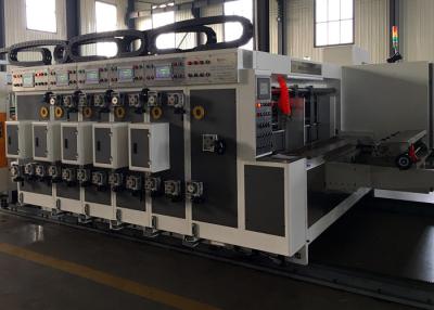 Cina Macchina per fabbricare le scatole di cartone ondulata automatica della macchina/di Slotter della stampante di Flexo di adeguamento di fase di 360 gradi in vendita