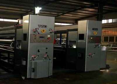 Cina I modelli 1200 x stampante Slotter di Flexo dell'alimentatore del margine anteriore 2600 muoiono macchina a macchina/ondulata della taglierina della scatola in vendita