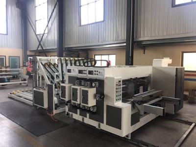 Cina Alimentazione automatica a macchina del margine anteriore di Slotter della stampante ondulata di 218 dimensioni in vendita