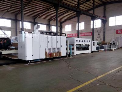 Cina Linea d'incollatura a macchina professionale sistema di controllo di Bunlding ondulata Flexo dello SpA in vendita
