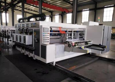 Cina L'alimentatore del margine anteriore ha ondulato la macchina imballatrice del contenitore di macchina/cartone di Slotter della stampante di Flexo del cartone in vendita