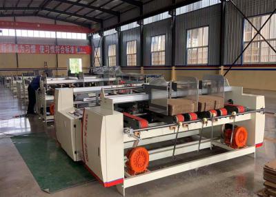 Cina Il doppio riveste la macchina di Gluer della cartella per la fabbricazione del contenitore ondulato di cartone in vendita