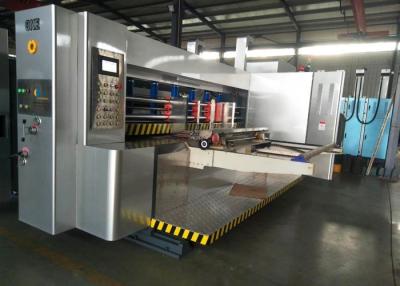 Cina Lo stampatore automatico Slotter dell'inchiostro della base dell'acqua dell'alimentatore muore macchina della taglierina per l'imballaggio del contenitore di cartone in vendita