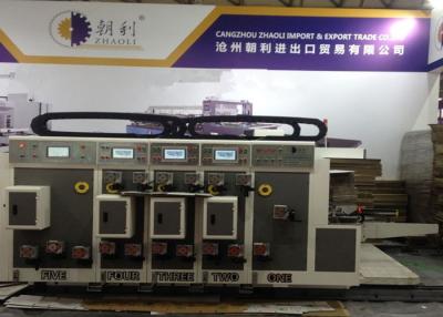 Cina Alimentazione indipendente automatica a macchina ondulata cartone del margine anteriore di Slotter della stampante di Flexo in vendita
