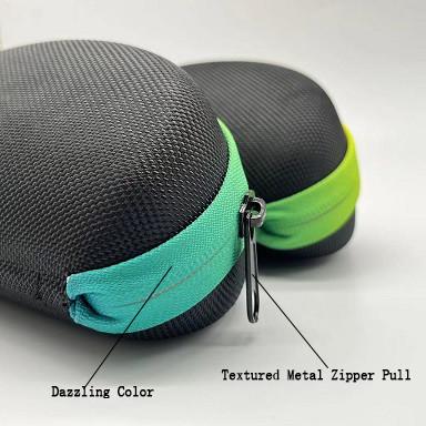 Chine Caisse texturisée de lunettes de soleil de traction de tirette en métal de sports portatifs pliables multifonctionnels de pression-résistance de couleur d'éblouissement à vendre