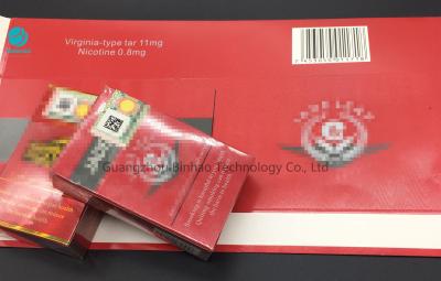Cina Tabacco su ordinazione popolare della pianura della carta delle portasigarette che imballa l'anti superficie di falso in vendita