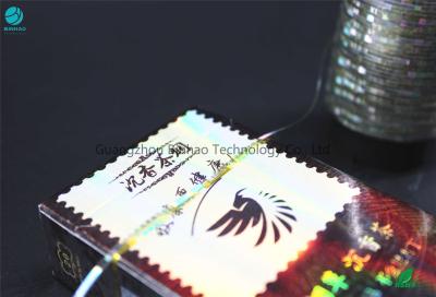 Cina L'effetto di stampa UV di derivazione del laser del nastro della striscia di strappo della sigaretta di BOPP personalizza il logo in vendita