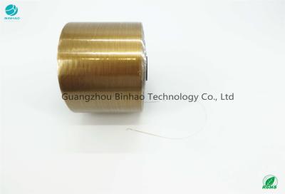 Cina Linea nastro dell'oro del cioccolato di spessore 30um-50um dello strappo per il pacchetto del tabacco in vendita