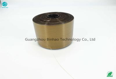 Cina Linea d'imballaggio linea dimensione dell'oro del nastro della striscia di strappo del cioccolato di colore 0.8mm di larghezza di 2mm in vendita