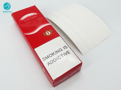 Cina La carta d'imballaggio del cartone del pacchetto di rettangolo della pianura del tabacco con progetta in vendita