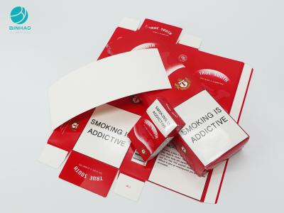 Cina Cassa da imballaggio durevole del cartone della sigaretta dei pacchetti del tabacco con il logo impresso in vendita
