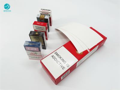 Cina Scatola di cartone impressa durevole della cassa da imballaggio di logo per il tabacco per sigarette in vendita