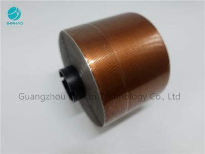 Cina Nastro aperto facile dello strappo dell'oro di plastica di Bopp di Anti-falsificazione per l'imballaggio cosmetico della scatola in vendita
