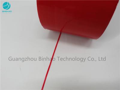 Cina Striscia di strappo di Bopp di colore rosso che avvolge nastro per l'imballaggio della sigaretta del tabacco in vendita