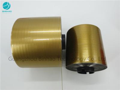 Cina Linea nastro caldo dell'oro di sicurezza del nastro dello strappo della colata per il pacchetto della sigaretta in vendita