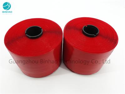 Cina Nastro olografico rosso 2mm su ordinazione della striscia di strappo di sicurezza per l'imballaggio della borsa in vendita