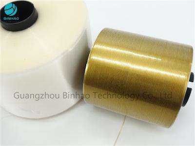 Cina Nastro pieno di sigillatura della striscia di strappo dell'oro BOPP di imballaggio per alimenti una larghezza di 2 millimetri in vendita