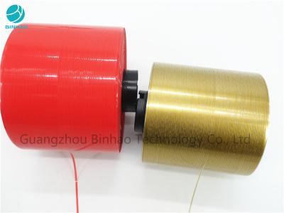 Cina Sigaretta che imballa il nastro olografico dello strappo di Logo Printed BOPP in vendita