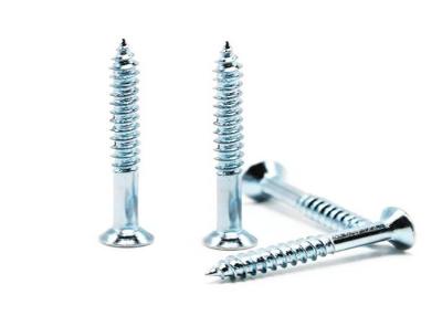 Κίνα Κλάση Χάλυβα άνθρακα 10.9 Μπλε Phillips Countersunk CSK Κεφαλή ξύλου βίδα Tapping DIN7997 προς πώληση
