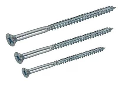 Κίνα Κλάση Χάλυβα άνθρακα 10.9 Μπλε Phillips Countersunk CSK Κεφαλή ξύλου βίδα Tapping DIN7997 προς πώληση