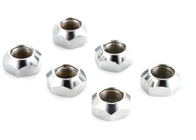 Stainless Steel Polished Metric M12 x 1.5 M12 x 1.25 Hex Wheel Lug Nut