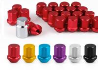 Quality Metric M12 M14 Grade 5 Grade 2 GR2 GR5 Colorful Anodized Titanium Wheel Lug Nut for sale