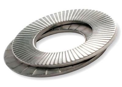 M8 M10 SS316 316L A2 70 Stainless Steel Plain Double Fold Self Locking Washer