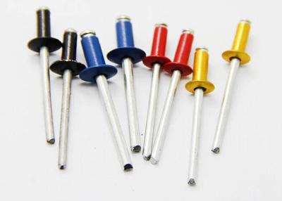 Κίνα 4.8mm κράμα αλουμινίου 5056 μπλε μαύρο κόκκινο κίτρινο χρώμα ανωδικοποιημένα τυφλά ντίβες pop ντίβες προς πώληση