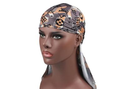 Cina Vendita all'ingrosso serica di seta alla rinfusa del fornitore di Durag del progettista del raso di Grey Camo LV in vendita