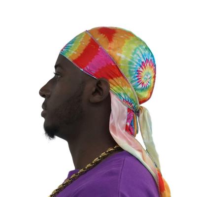Cina Progettazione elastica Durag di Hip Hop del cappuccio degli uomini del raso in vendita