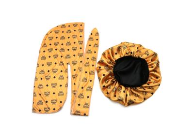 Cina Insieme su ordinazione di Bonnet Headband Headscarf del progettista di modo in vendita