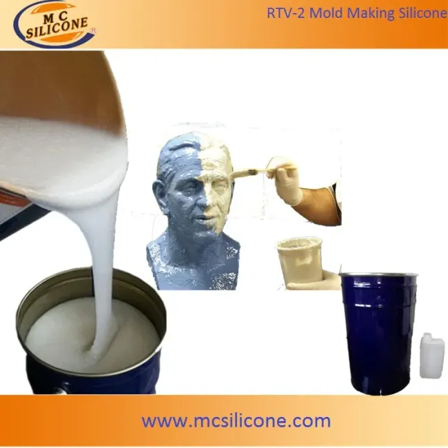 RTV2 Liquid Silicone Rubber Sculpture Statues Mold Making