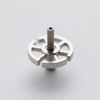 China High Precision Watch Movement Shaft CNC Turning Part ±0.01mm Tolerance for sale