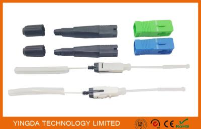China FTTH SC FC LC ST Fast Field Installable Connector, Fusion Splice-on Connector SC / APC for sale