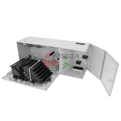 China La caja de conexión para varios operadores de la fibra óptica ODB CTO 48 quita el corazón 2 a la protección de la puerta IP30 en venta