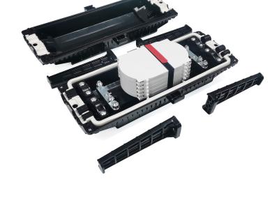 China 144 Cores 3 In 3 Out IP68 Inline Fiber Optic Joint Closure Underground Manhole Buried for sale