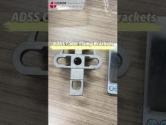 J ADSS 케이블 라운드를 위한 호크 서스펜션 클램프 섬유 케이블 설치 키트
